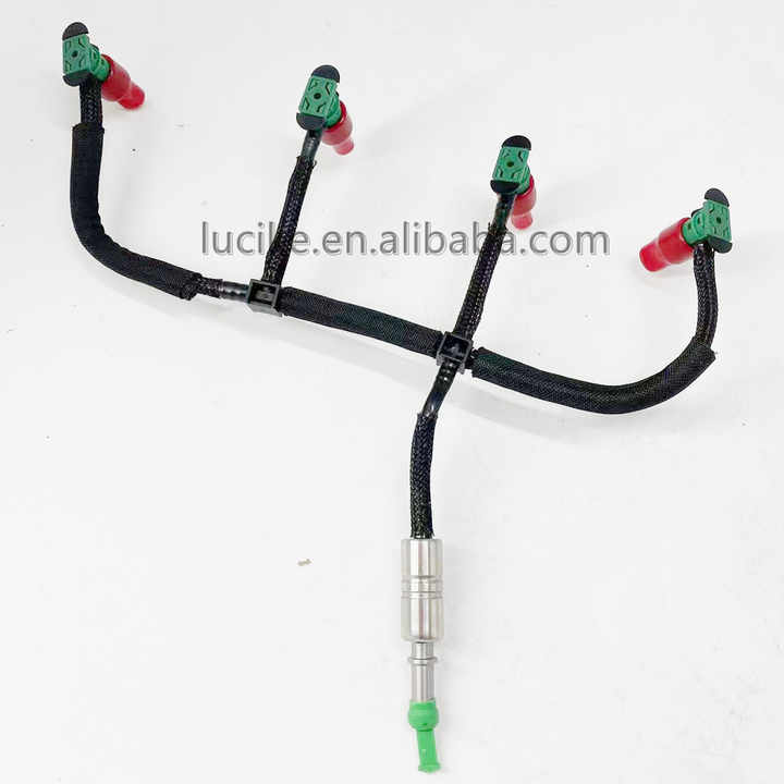 Diesel Fuel Return Line Hose Fuel Injector Leak off Spill Pipes LR051528 Fits for Land Rover ...