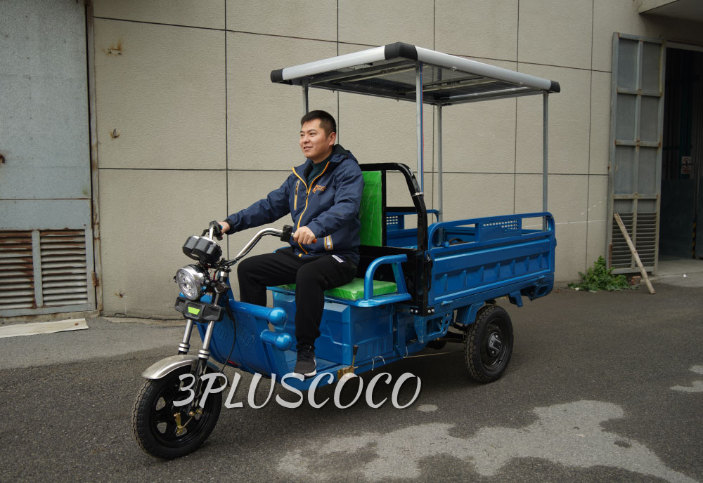 Boost Business Efficiency with Innovative solar electric tricycle with ...
