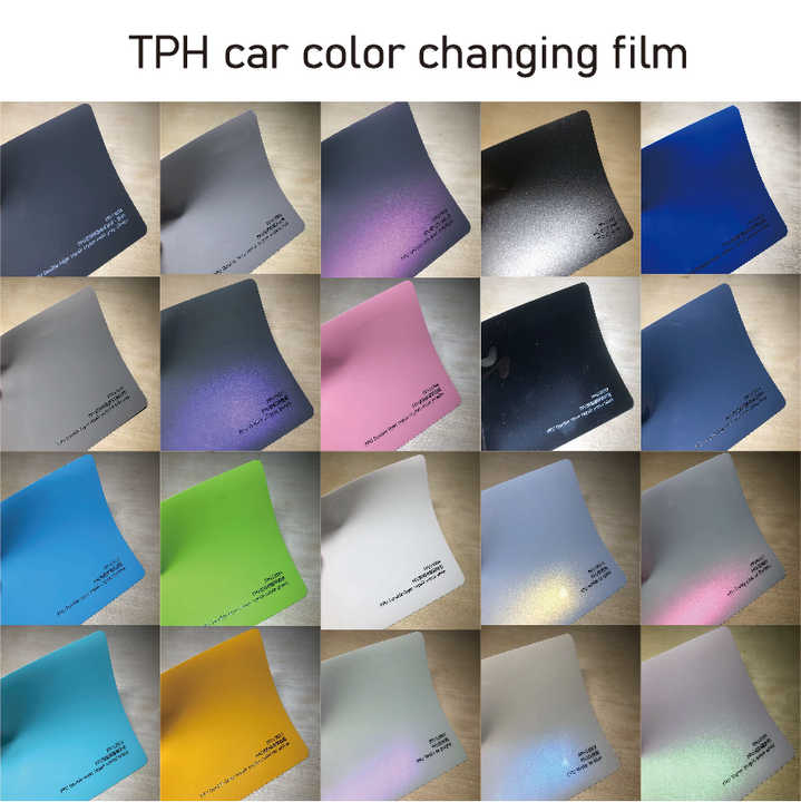 Color TPH Ppf Change Film Self Healing Auto Film Anti-scratch Vinyl Car ...