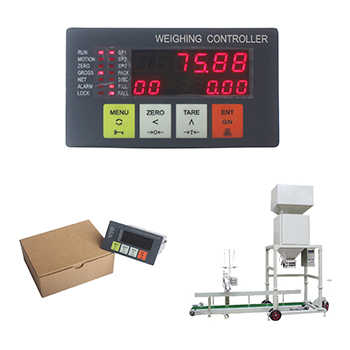 Load Cell Digital Weight Weighing Controller Indicator With LED Display, Packing Bagging ...