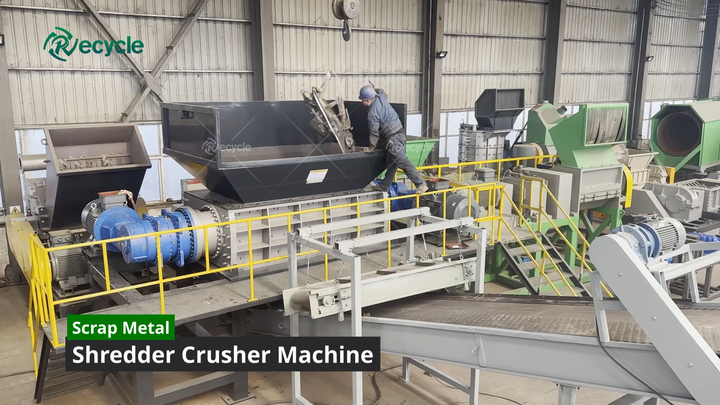 Double-axis Shredding Machine - High Efficiency & Durability