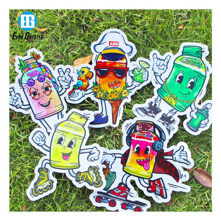 ISO Certified Manufacturer Custom Sticker Printing Vinyl Die Cut