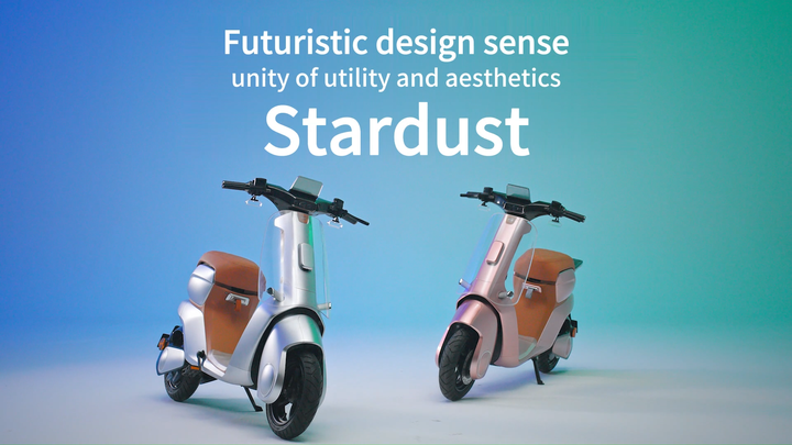Keren New Design Electric Motorbike: 7 Colors, 400W/900W Power, 80KM ...