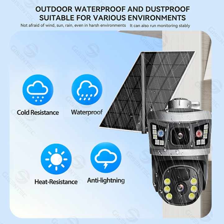 High Resolution Wifi 2K 4Mp Outdoor Security Camera with Long Range ...