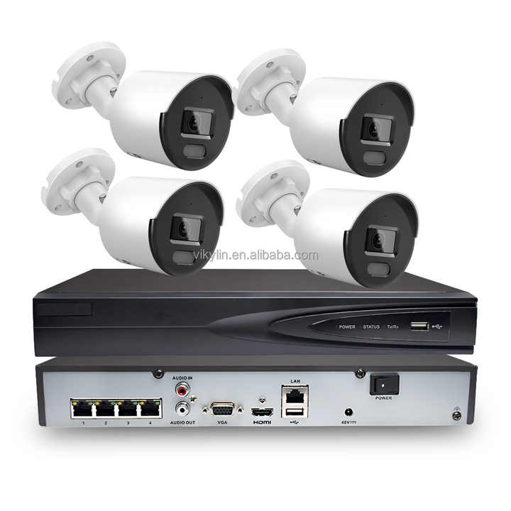 Hik-conect App 5mp 4k 8mp 4ch 8ch 16 Channel HD AI IP Poe Nvr Home ...