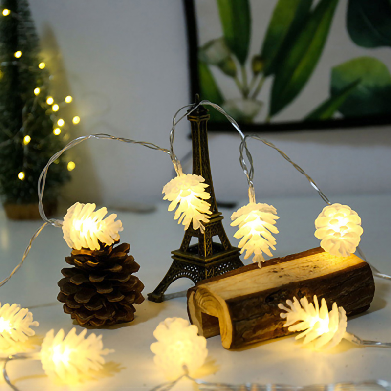 DM23070 3AA pinecone LED string light-Taizhou Deco-Maker Arts and ...
