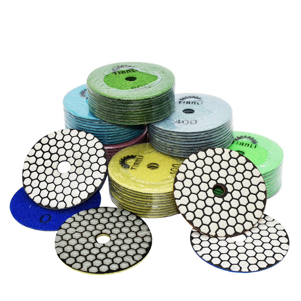 OUDO 4Inch Dry Diamond Floor Polishing Pad Highest Quality Flexible ...