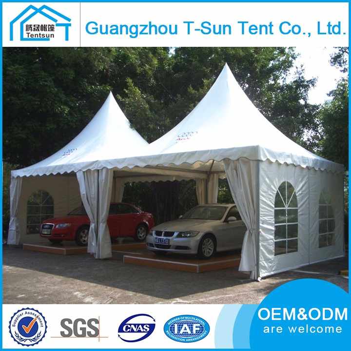 High Quality 3x3m 4x4m 5x5m 6x6m Aluminum PVC Pagoda Tent for Sale