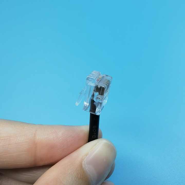 Custom DB9 Female RJ11 6P6C Terminal Connector Cable Power Wiring ...