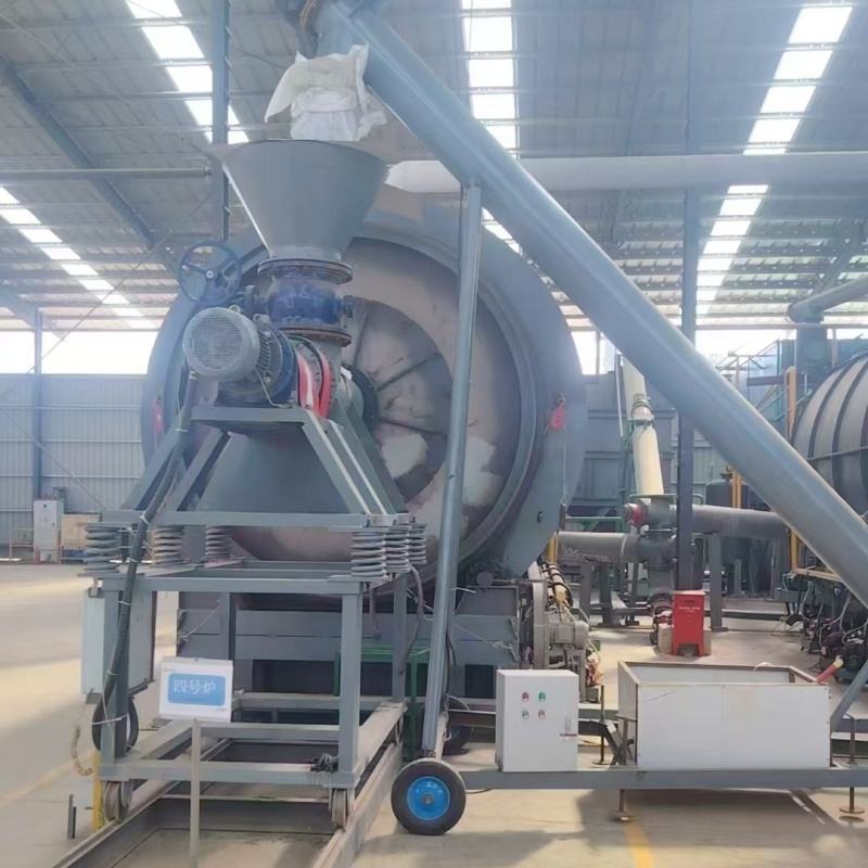 Environmental-friendly batch pyrolysis unit for 1-15 tons of waste ...