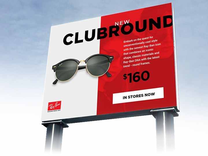 Customizable Flex Vinyl Billboard - High Resolution Advertising