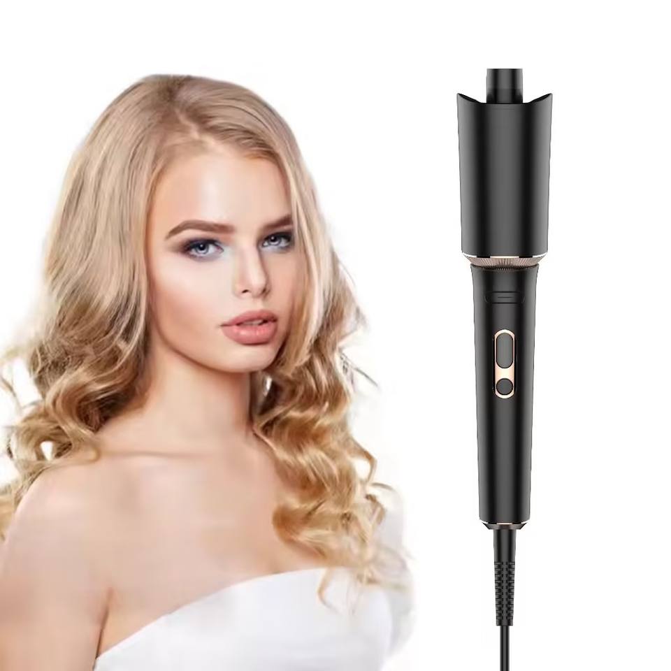 Electric Automatic PTC Hair Curler Wand Set Portable Iron 360 Instant ...