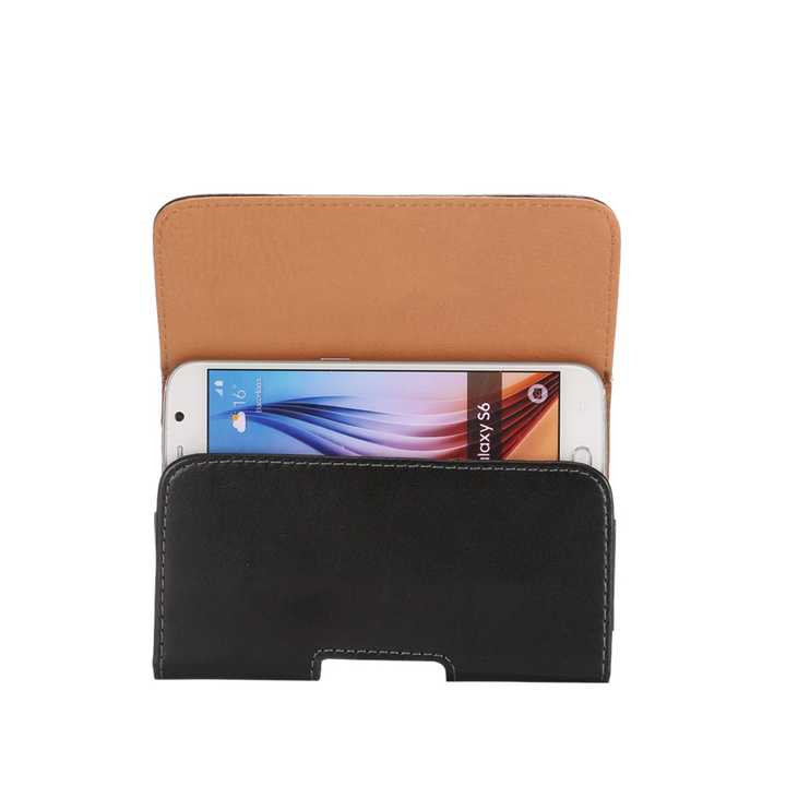 Universal Leather Phone Pouch - Ideal for All Sizes