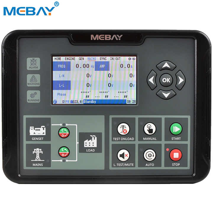 Mebay Manual Auto Parallel Genset Control Modules DC102D Genset ...