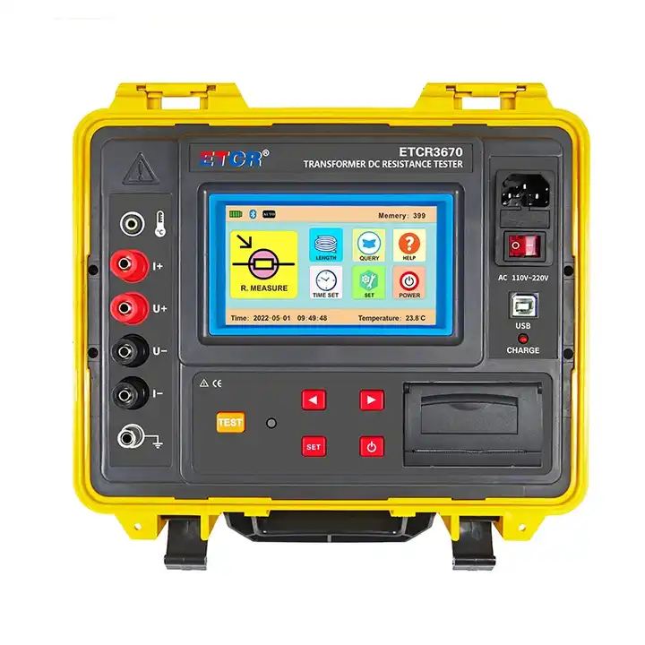 ETCR3670 10A High Current Dual Power Auto Mode Touch Screen Bluetooth ...