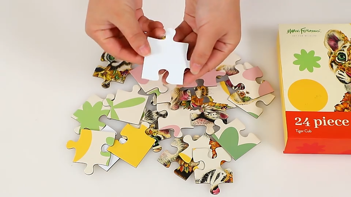 Luxury Custom 100pcs Paper Jigsaw Puzzle for Adults & Kids