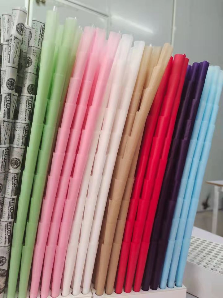 Simple Handmade Natural Paper Tubes Empty Craft Paper Packaging Crown ...
