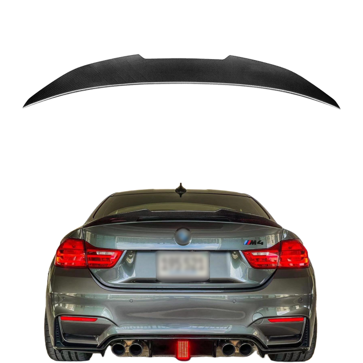 Carbon Fiber Spoiler PSM Style Carbon Black For Bmw G80 G82 Rear ...