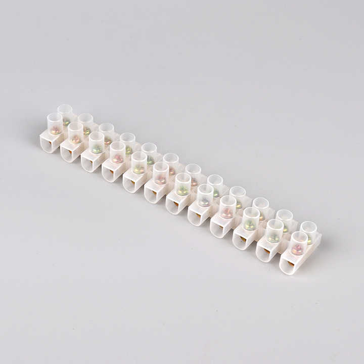X3-0612 12 Position 380V 6A U H Type Barrier Screw Dual Row Terminal ...