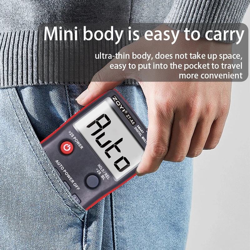 ZOYI Digital Multimeter ZT-A6 Professional Voltmeter AC/DC Voltage ...