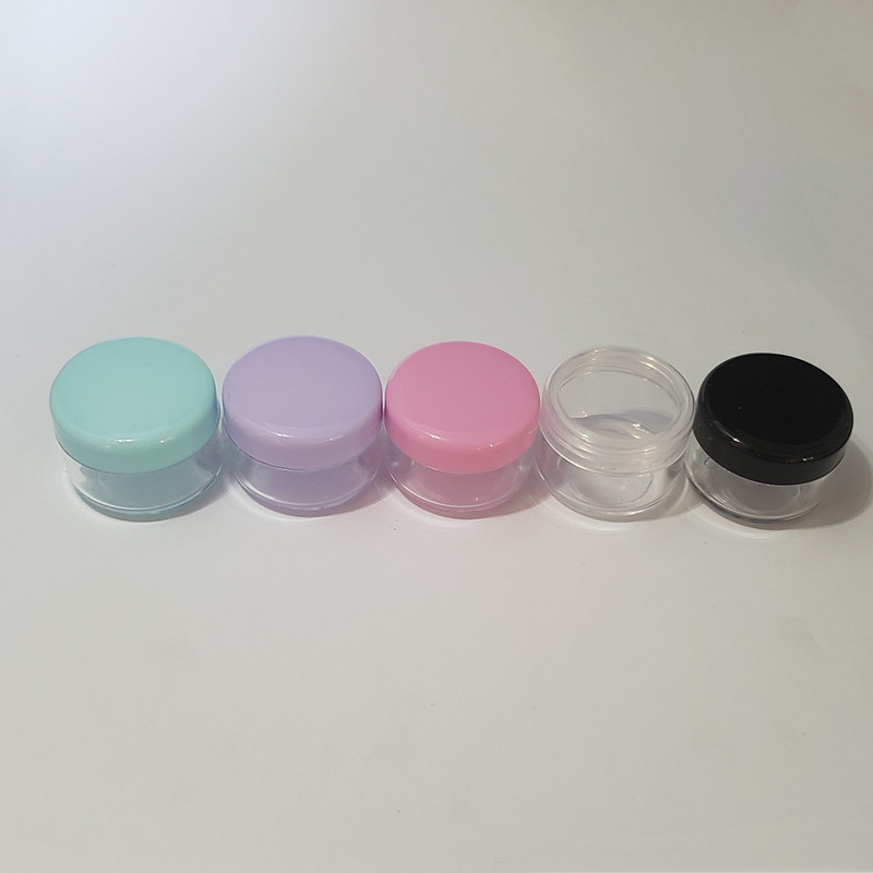 Mini Mason Jars - Plastic Empty Cosmetic Containers