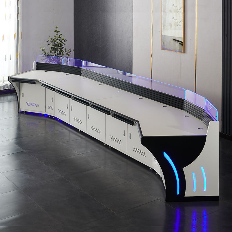 Customizable Modern Steel Console Platform Table Lysin Computer Room ...