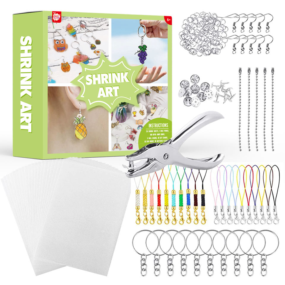 Shrink Craft Art - DIY Keychain Making Kit for All Ages