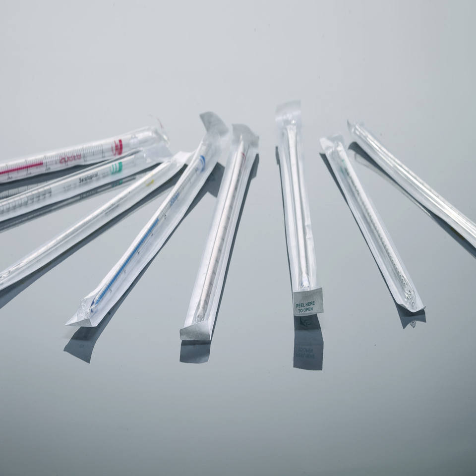 Disposable Serological Pipettes in Individual Wrapped Sterilized ...