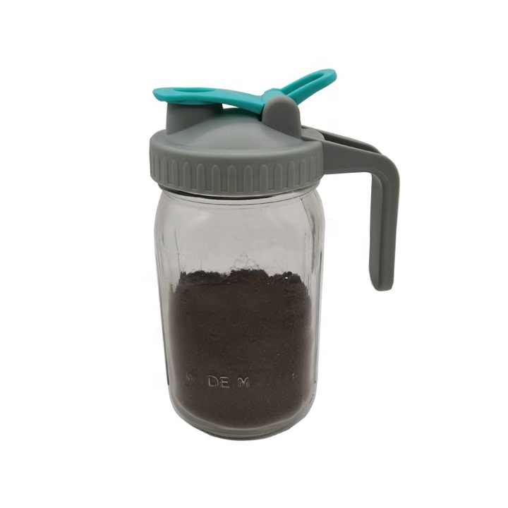 32oz Easy Pouring Spout Glass Jar - Perfect for Food & More