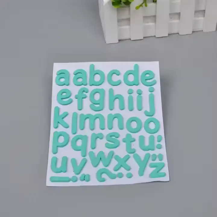 Lar Single-Sided Alphabet Letters and Numbers Sheet Size With Excellent ...