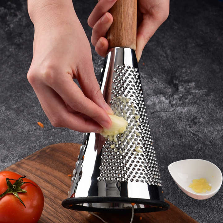 Kitchen 8 Inches Cylindrical Vegetable Grater Stainless Steel Potato ...