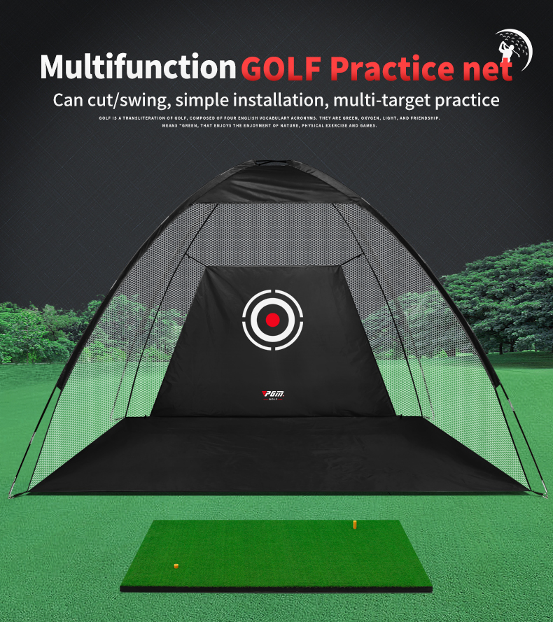 PGM LXW002 3M Golf Training Equipment Practice Nets With 30*60cm Golf ...