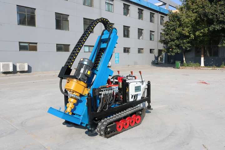 Efficient Portable Small Electric DTH Drilling Rig