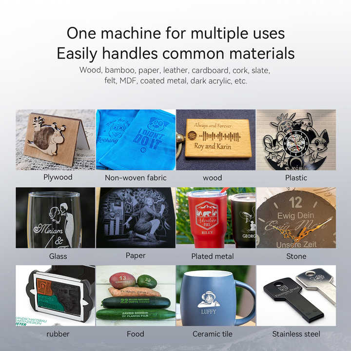 ATOMSTACK SWIFT 12W Laser Engraving Machine - Precision & Flexibility