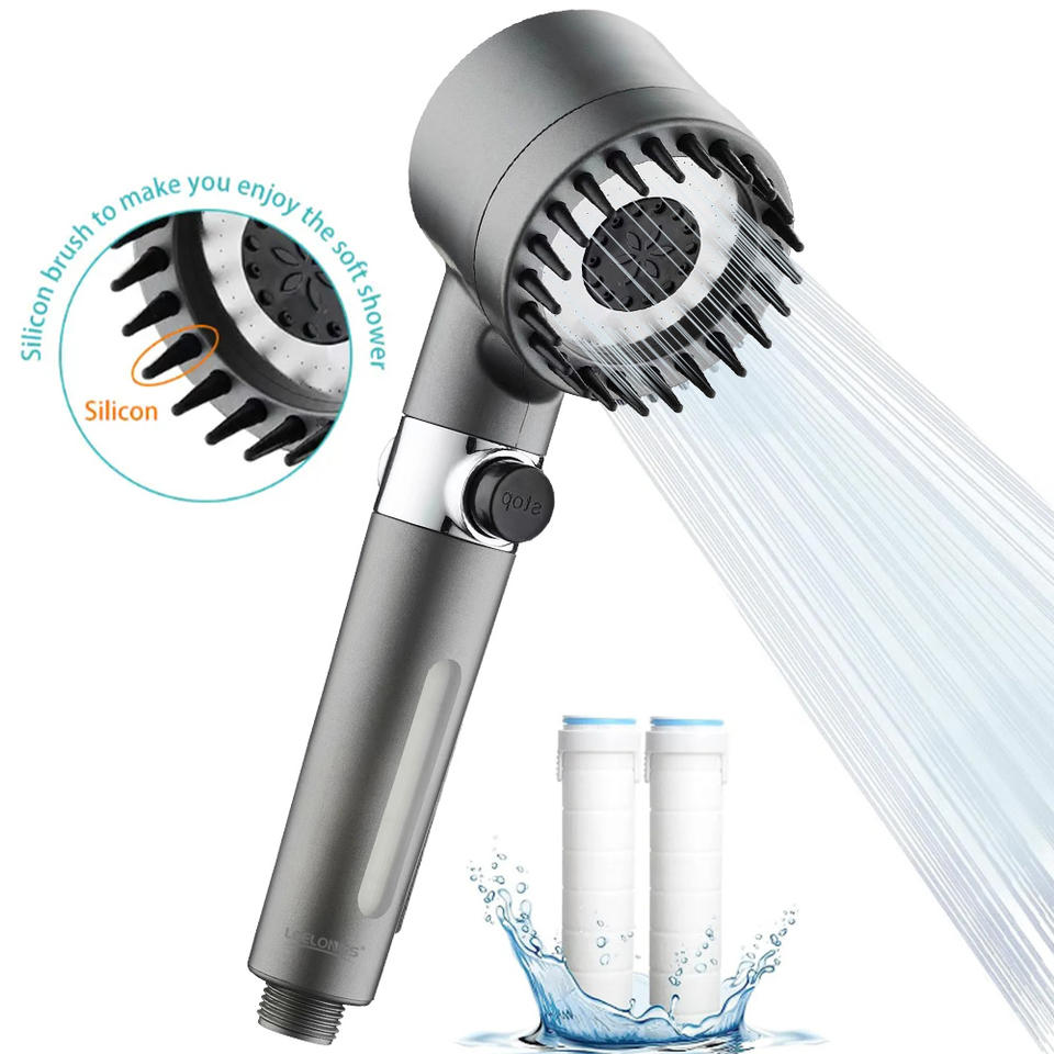 Leelongs ABS High Pressure Rainfall Handheld Shower Head Increase ...