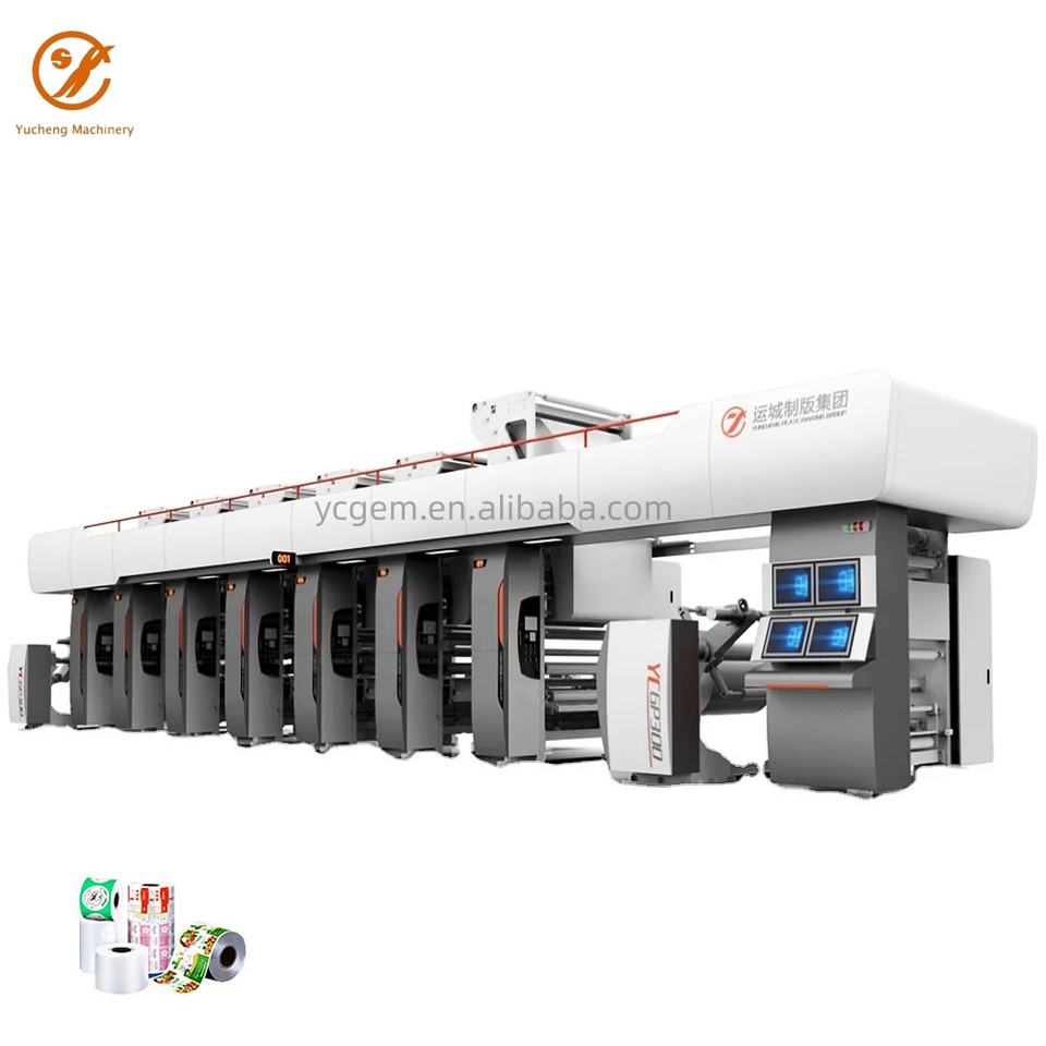 High-end 300m/min Press Printing ELS Water-Based Ink Rotogravure ...