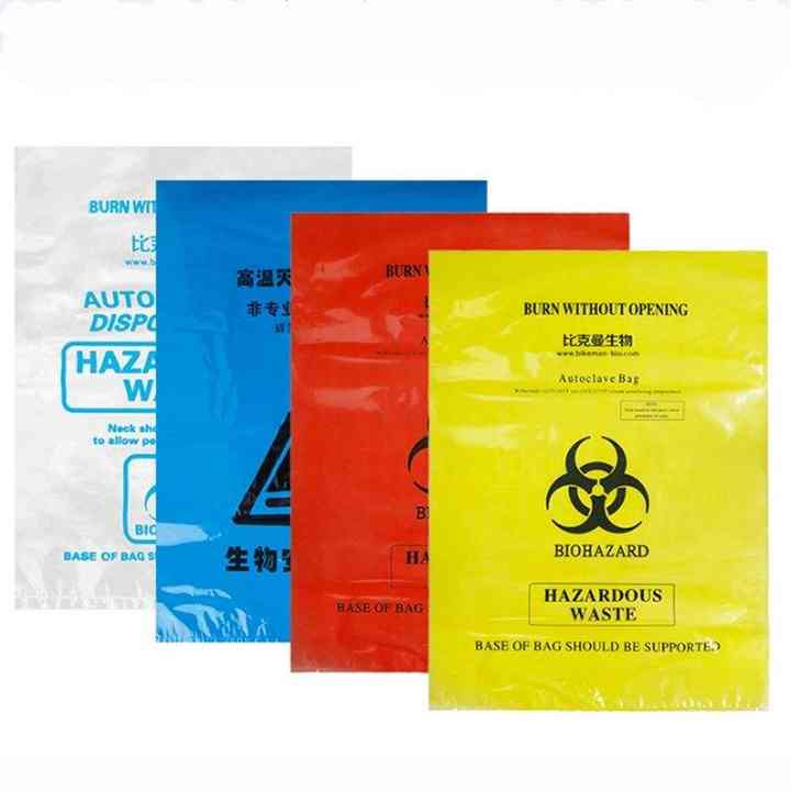 Autoclavable Disposable Medical Biohazard Bags Puncture Resistant ...