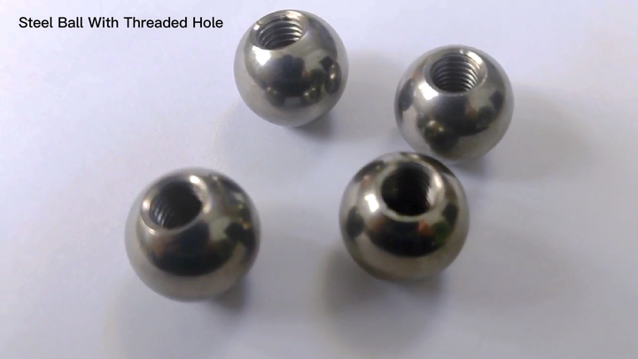 Stainless Steel Balls with Threaded Holes - Durable & Versatile