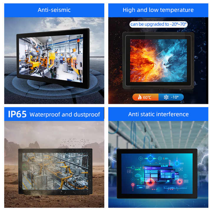 Custom Industrial Panel Pcs with Capacitive Touch Screens