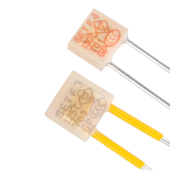 Radial Installation Thermal Fuse 76°C to 160°C 1A 3A 250VAC