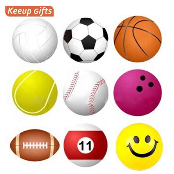 Cute Stress Relieve Toy - Custom Giant Smile Face Stress Ball