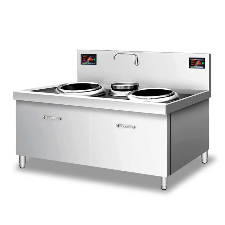 In-Smart Commercial Pan Chinese Induction Wok Station Cooker High Power ...