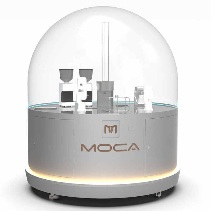 Vending Machine Coffee Barista System Six Axis Robotic Arm Coffee ...