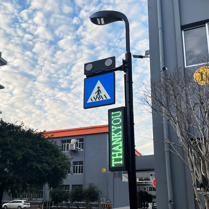 Traffic Street Light System Intelligent Pedestrian Crossing System With ...