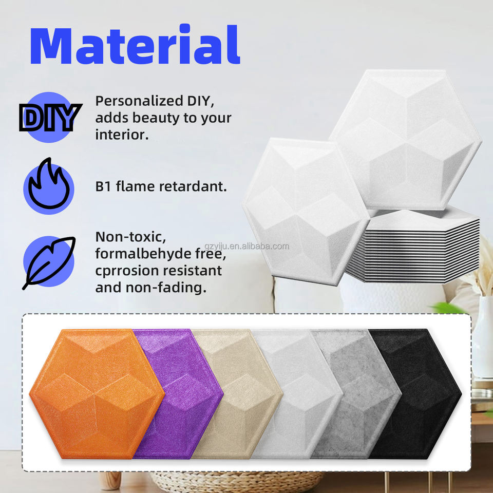 Hot-selling Acoustical Diffuser Wall Panel With LED for Recording ...
