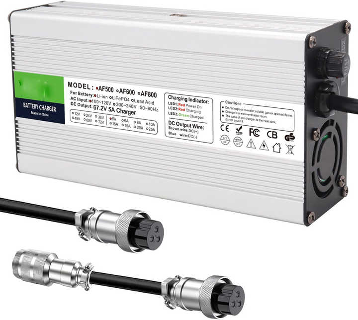 67.2V 20A Ternary Lithium Ion Battery Charger 60V 20A Electric Off-Road ...