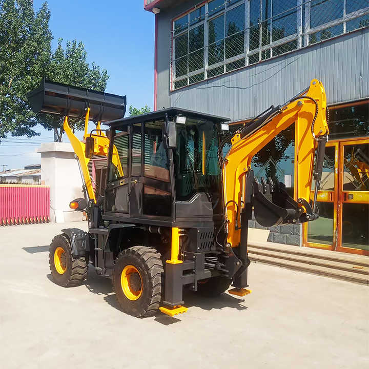 Factory Automatic Backhoe Loader 4wd Mini Backhoe Loader Digger ...
