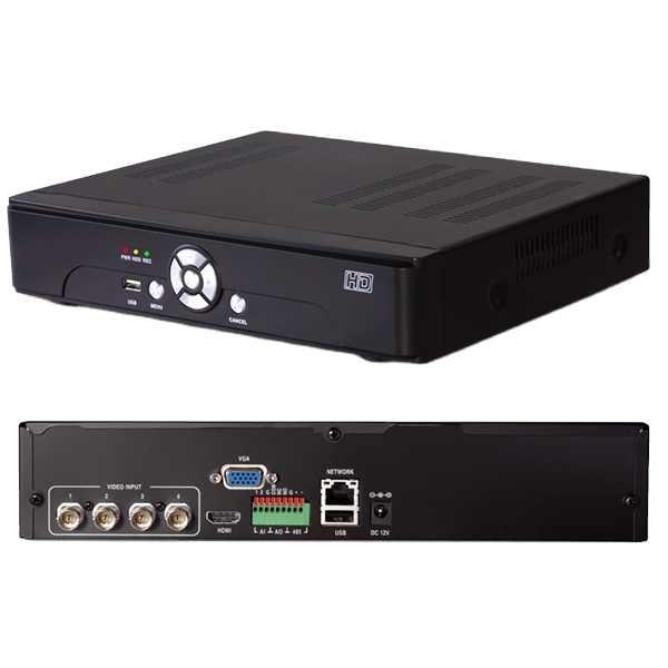 Enster CCTV Security System DVR with 4 Channels 4M EX-SDI