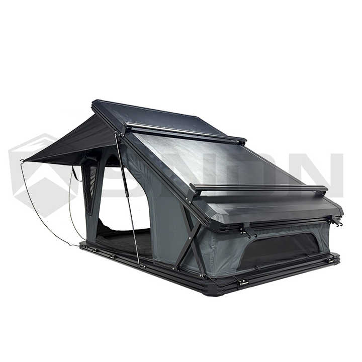 SNDN Aluminum X Structure Rooftop Tent X Hinge Camping Hardshell Hybrid ...