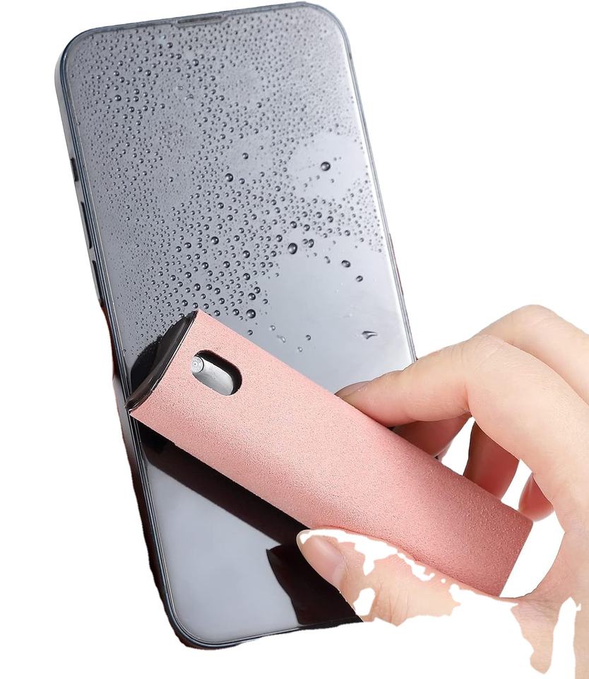 Wholesale 2 in 1 Cell Phone Screen Cleaner - Microfiber Cloth